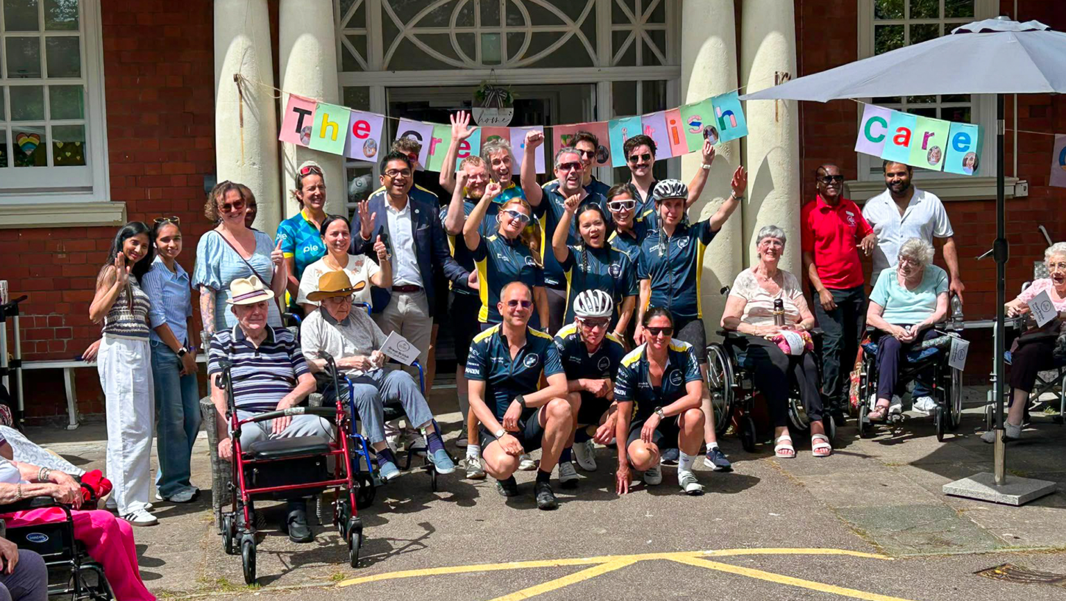 Springbank Care Home Welcomes the Great British Care Cycle Relay ...